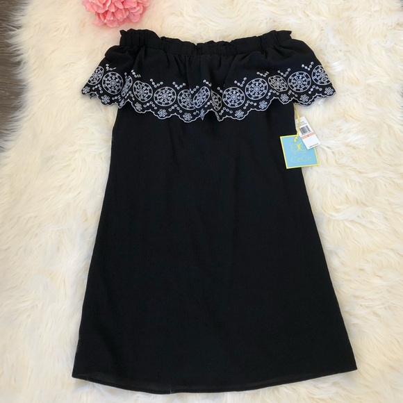CeCe | Dresses | New Cece Off The Shoulder Embroidered Dress | Poshmark